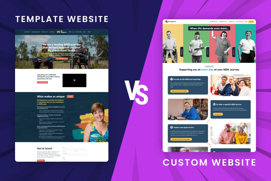 Custom vs Template Websites: A Guide for Perth Businesses